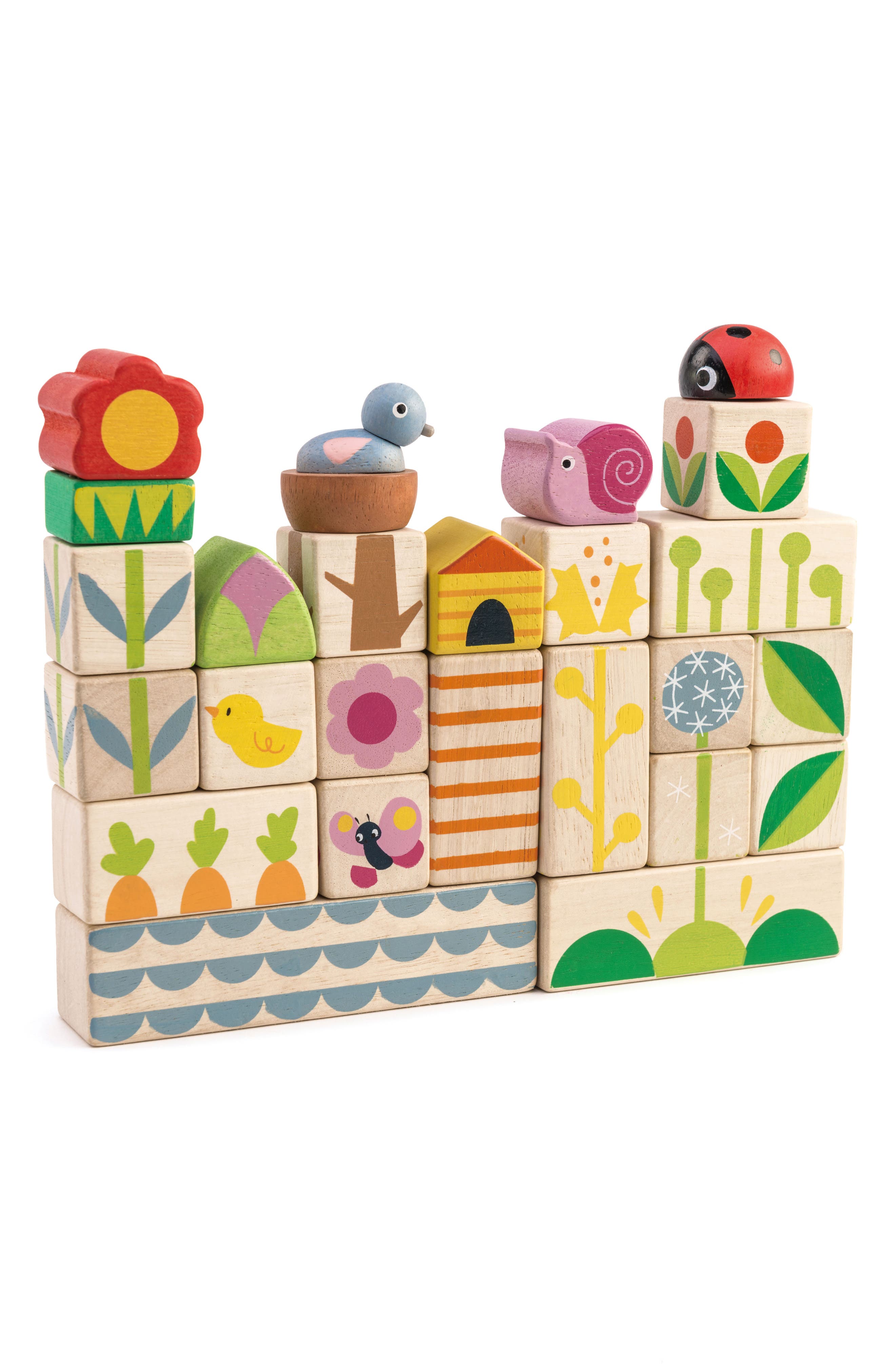 TENDER LEAF TOYS Garden Blocks, Alternate, color, MULTI