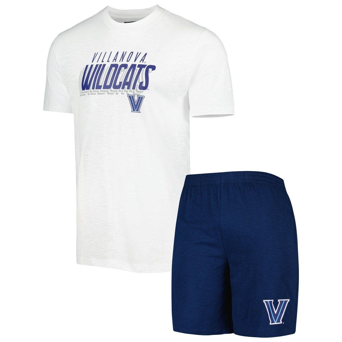 CONCEPTS SPORT Men's Concepts Sport Navy/White Villanova Wildcats ...