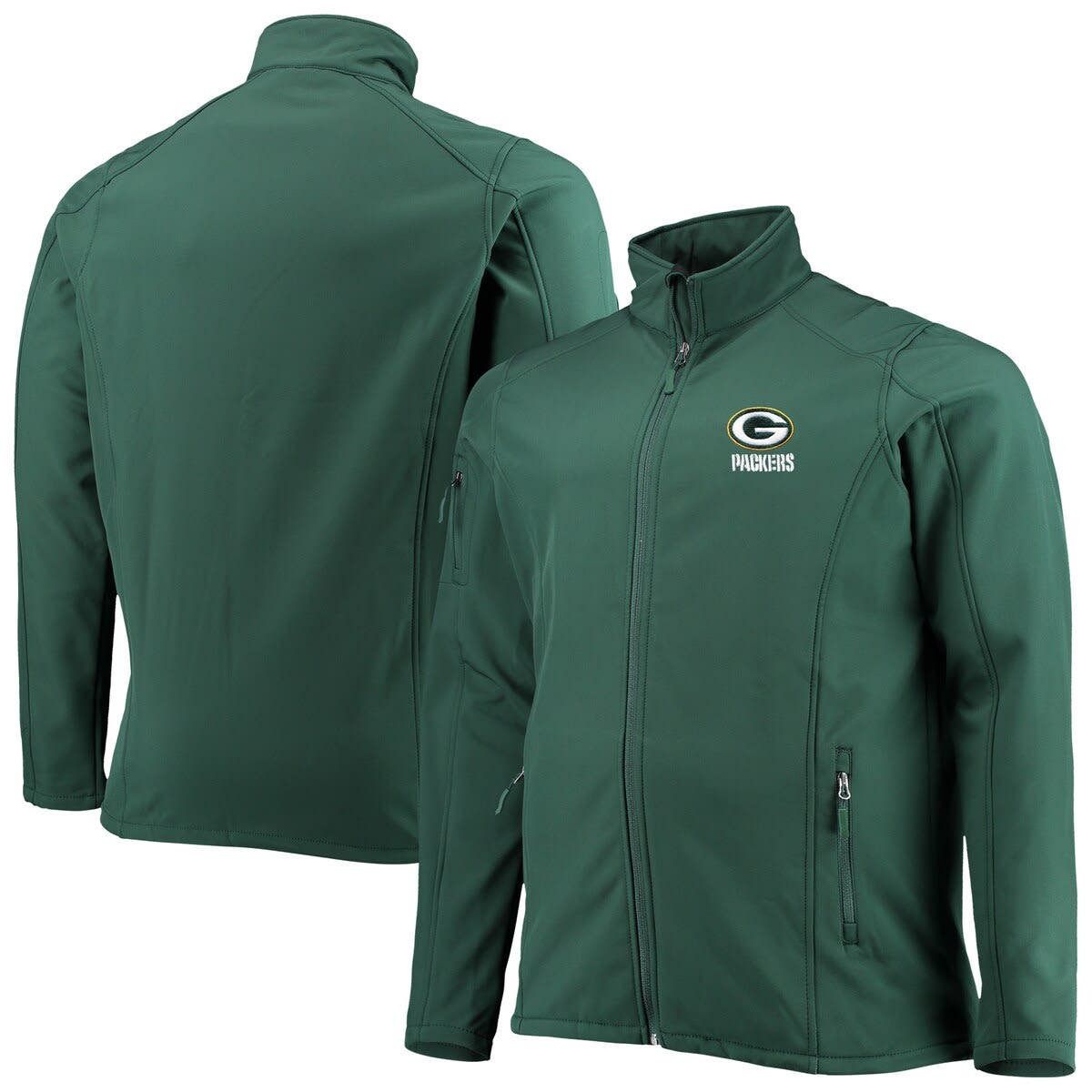DUNBROOKE Men's Dunbrooke Green Green Bay Packers Big & Tall Sonoma ...