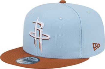 New Era Men's New Era Light Blue/Brown Houston Rockets 2-Tone Color ...
