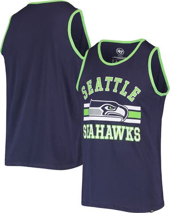 '47 Men's '47 College Navy Seattle Seahawks Edge Super Rival Tank Top ...