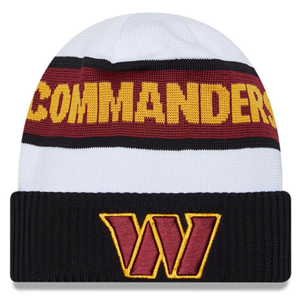 New Era Men's New Era White/Black Washington Commanders 2023 Sideline ...