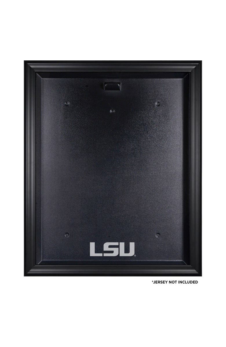 FANATICS AUTHENTIC LSU Tigers Black Framed Logo Jersey Display Case ...