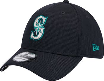 New Era Men's New Era Navy Seattle Mariners Active Pivot 39THIRTY Flex ...