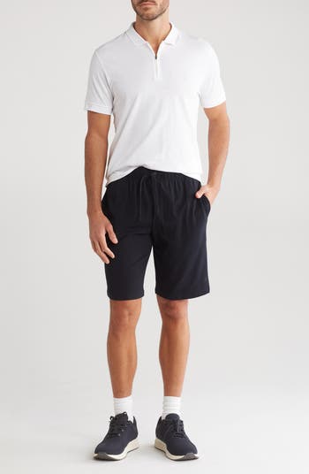 French Connection Quarter Zip Polo & Shorts Set | Nordstromrack