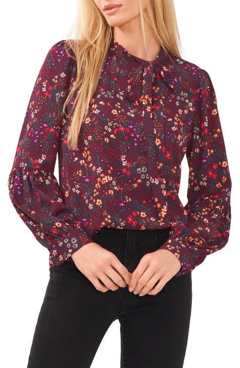 Women's Tie Neck Tops | Nordstrom