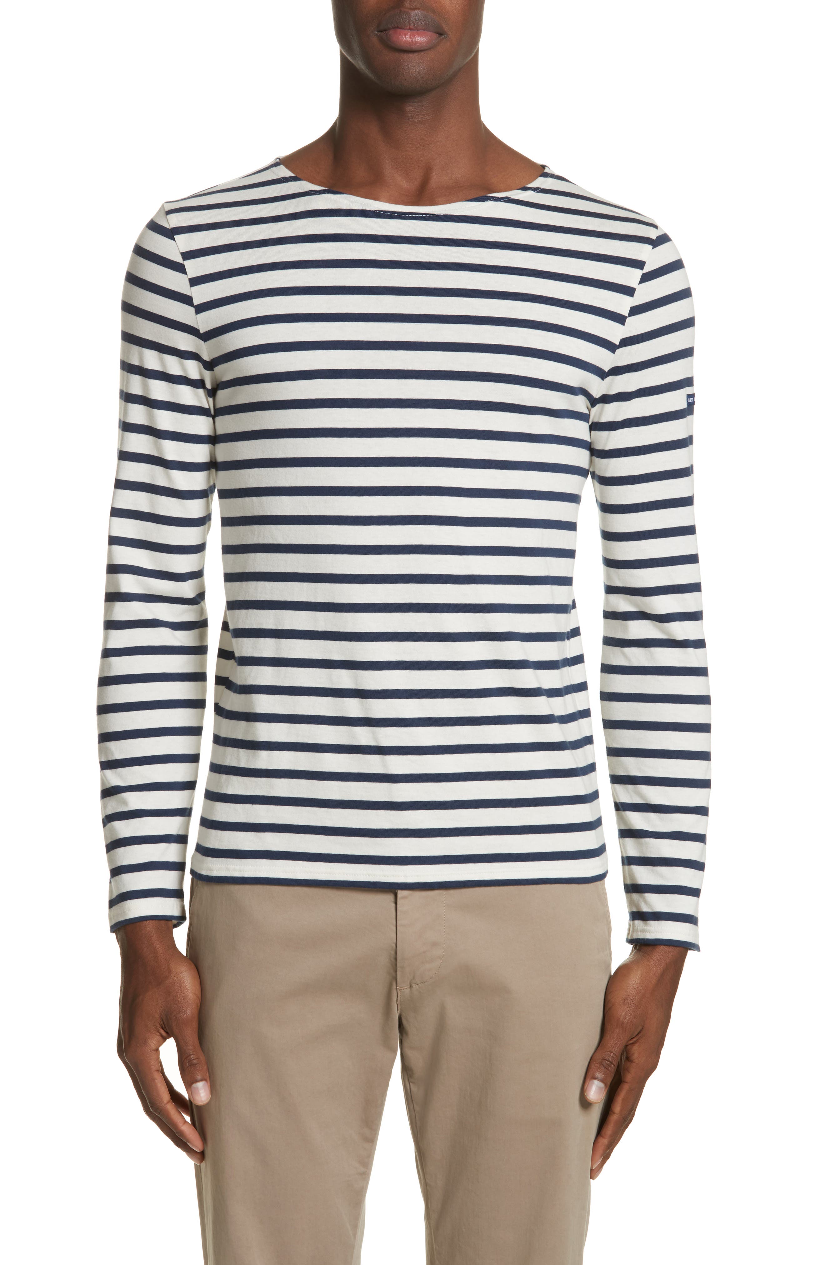 Saint James Minquiers Moderne Striped Sailor Shirt | Nordstrom