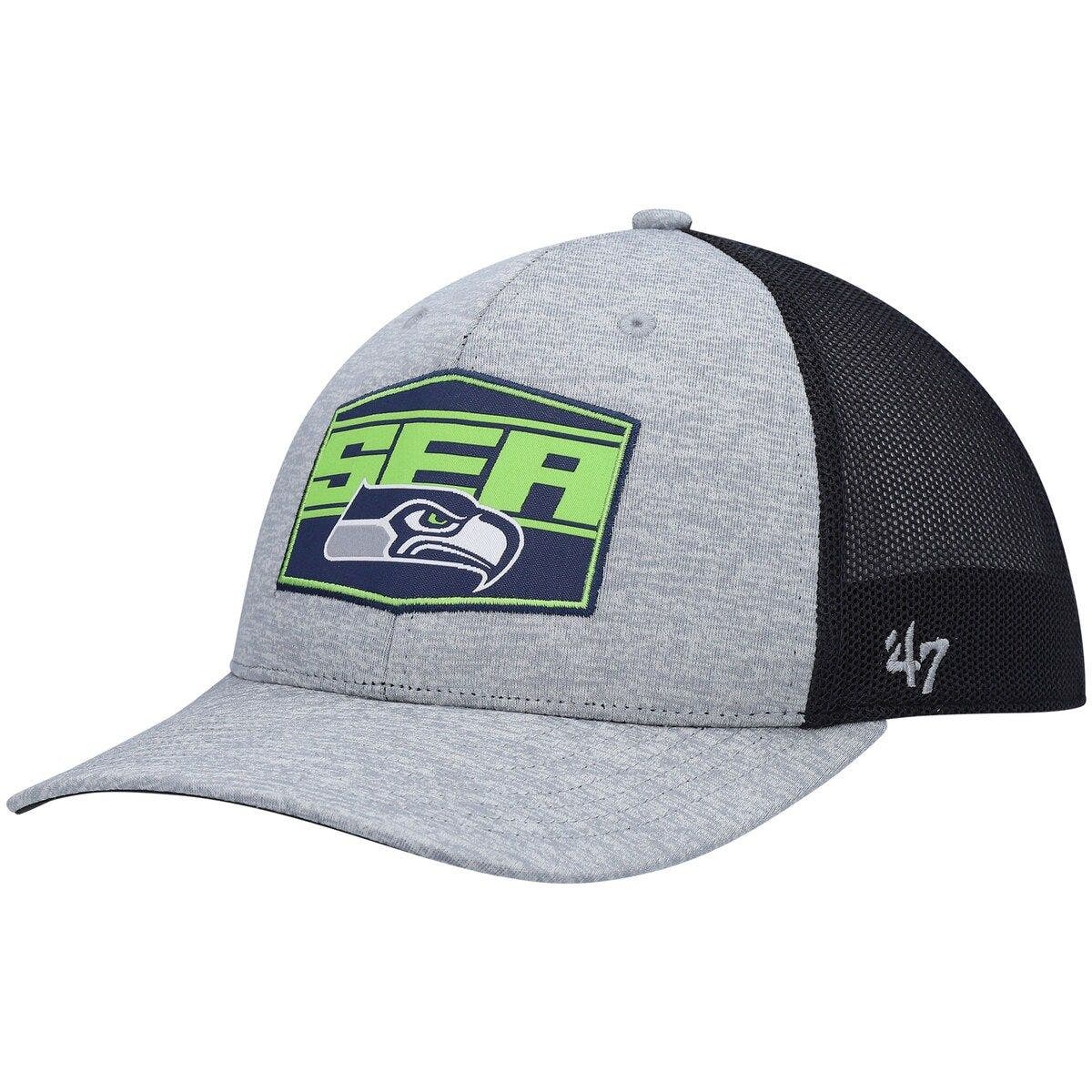 '47 Men's '47 Heathered Gray/College Navy Seattle Seahawks Motivator ...