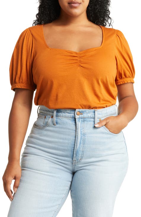 Brown Plus-Size Tops for Women | Nordstrom