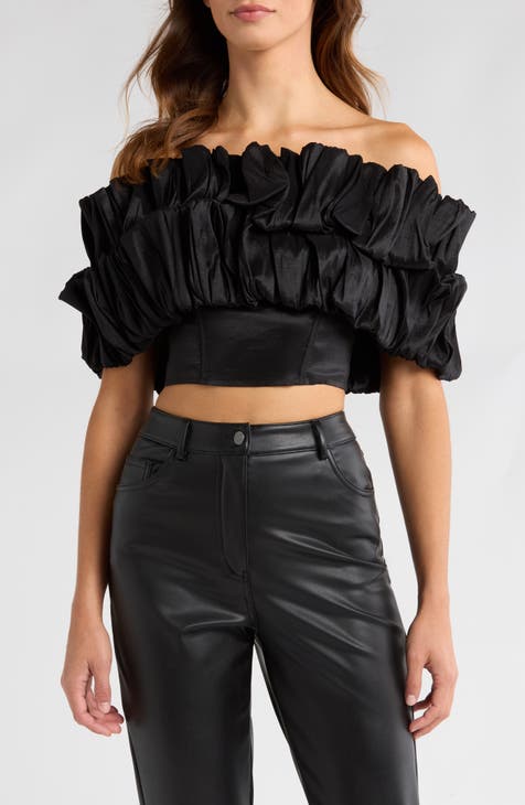 Women's Crop Top Off the Shoulder Tops | Nordstrom