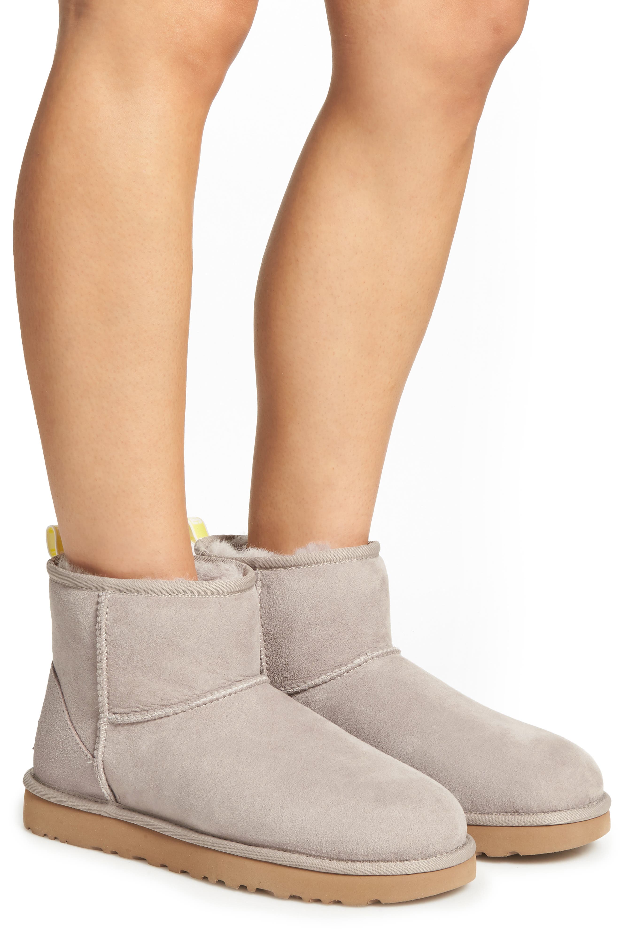 Ugg Classic Mini Ii Logo Bootie Nordstrom Rack