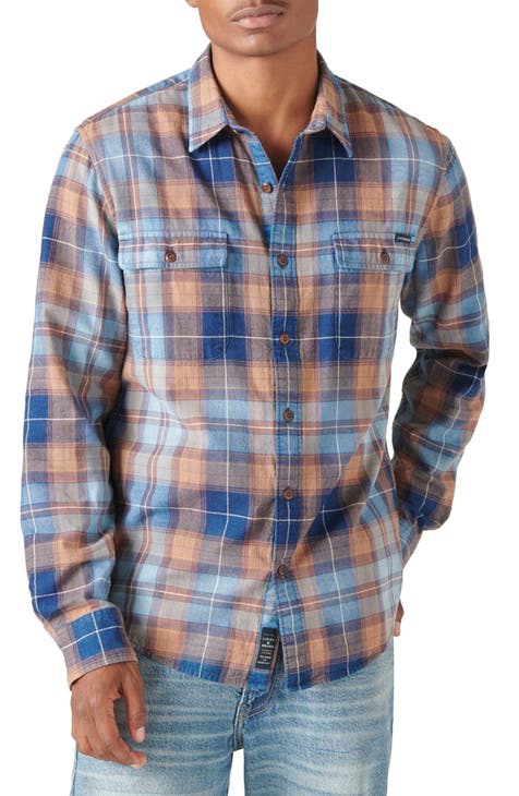 Men's Lucky Brand Flannel Shirts | Nordstrom