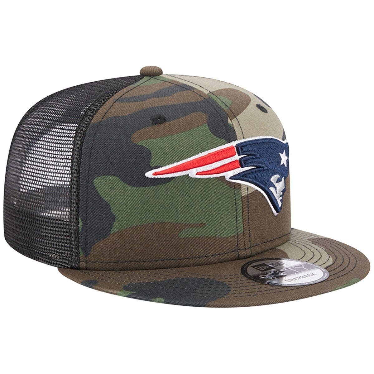 New Era Men's New Era Camo New England Patriots Classic Trucker 9FIFTY ...