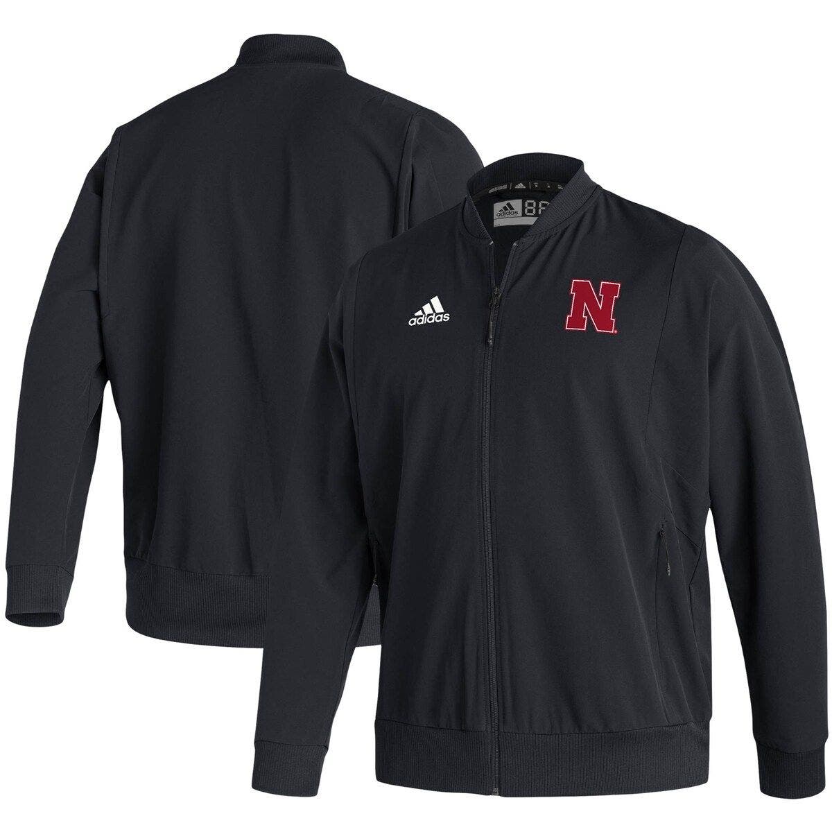 adidas Men's adidas Black Nebraska Huskers 2021 Sideline Woven ...