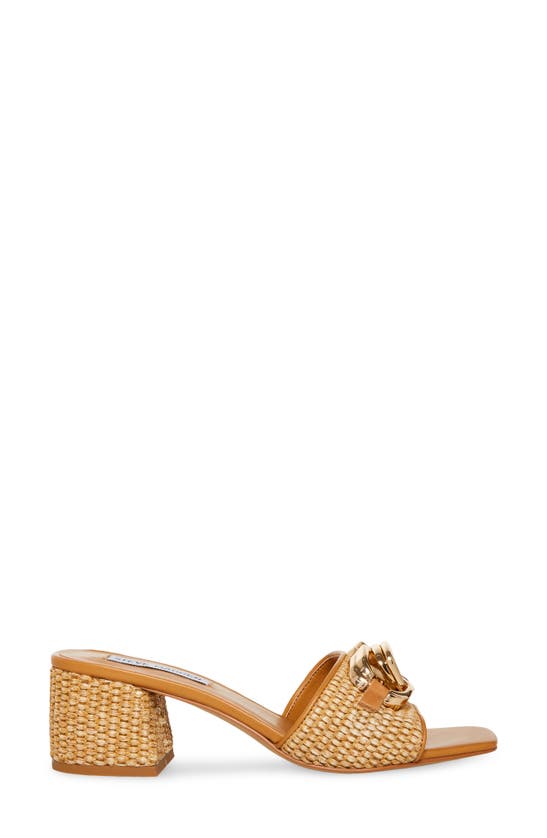 Steve Madden Santana Slide Sandal In Raffia | ModeSens