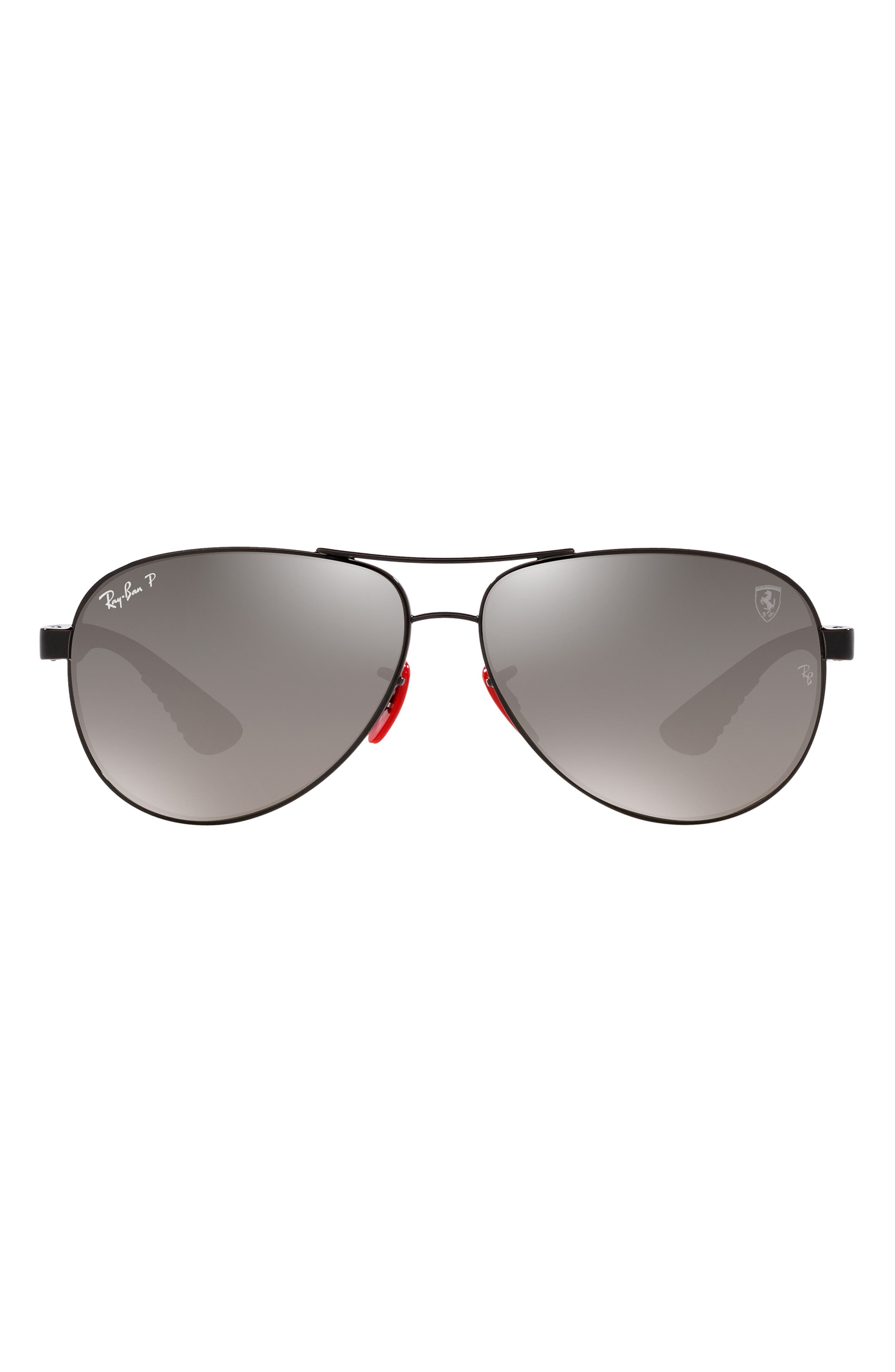 Ray-Ban 61mm Gradient Polarized Pilot Sunglasses | Nordstrom