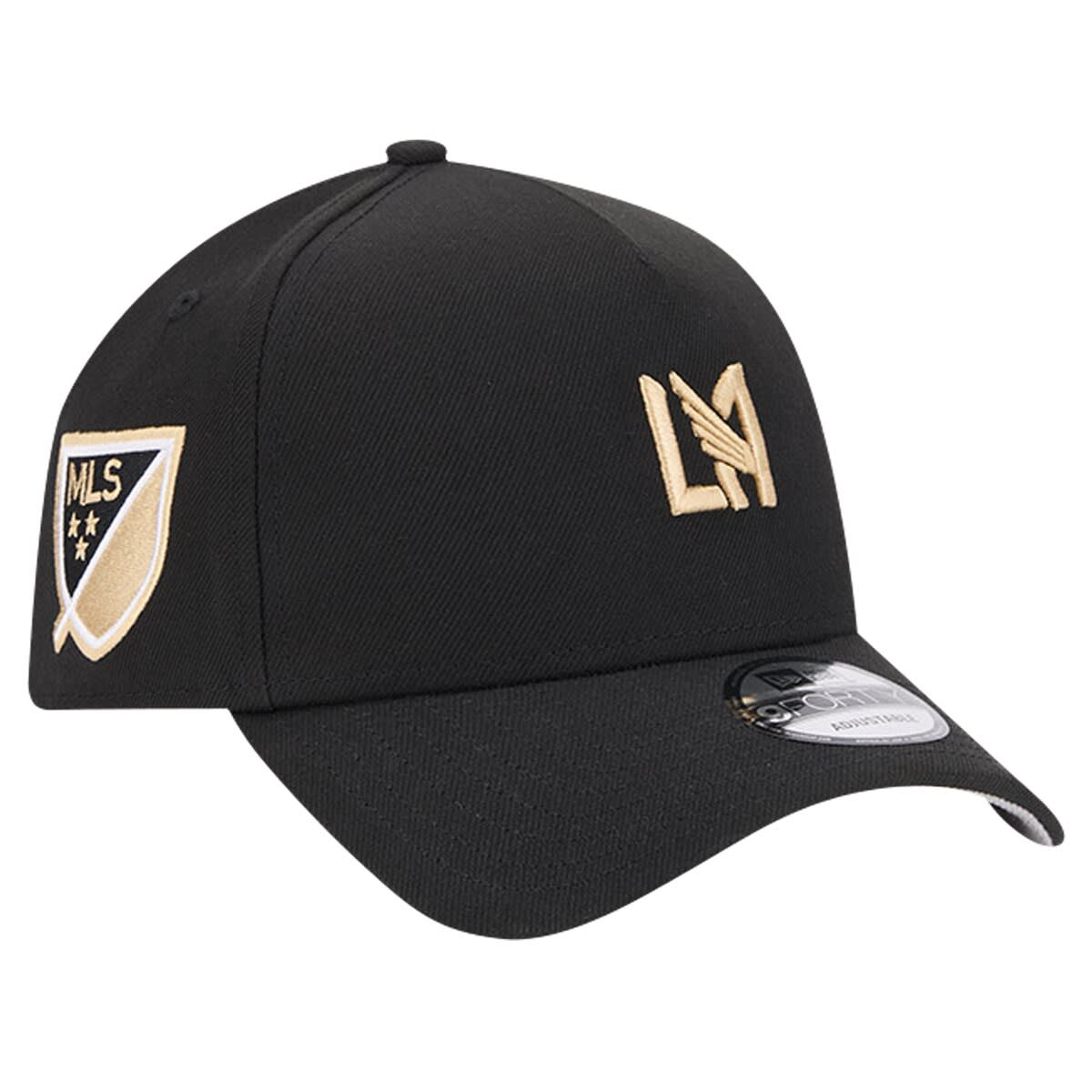 New Era Men's New Era Black LAFC 2024 Kick Off Collection 9FORTY A ...