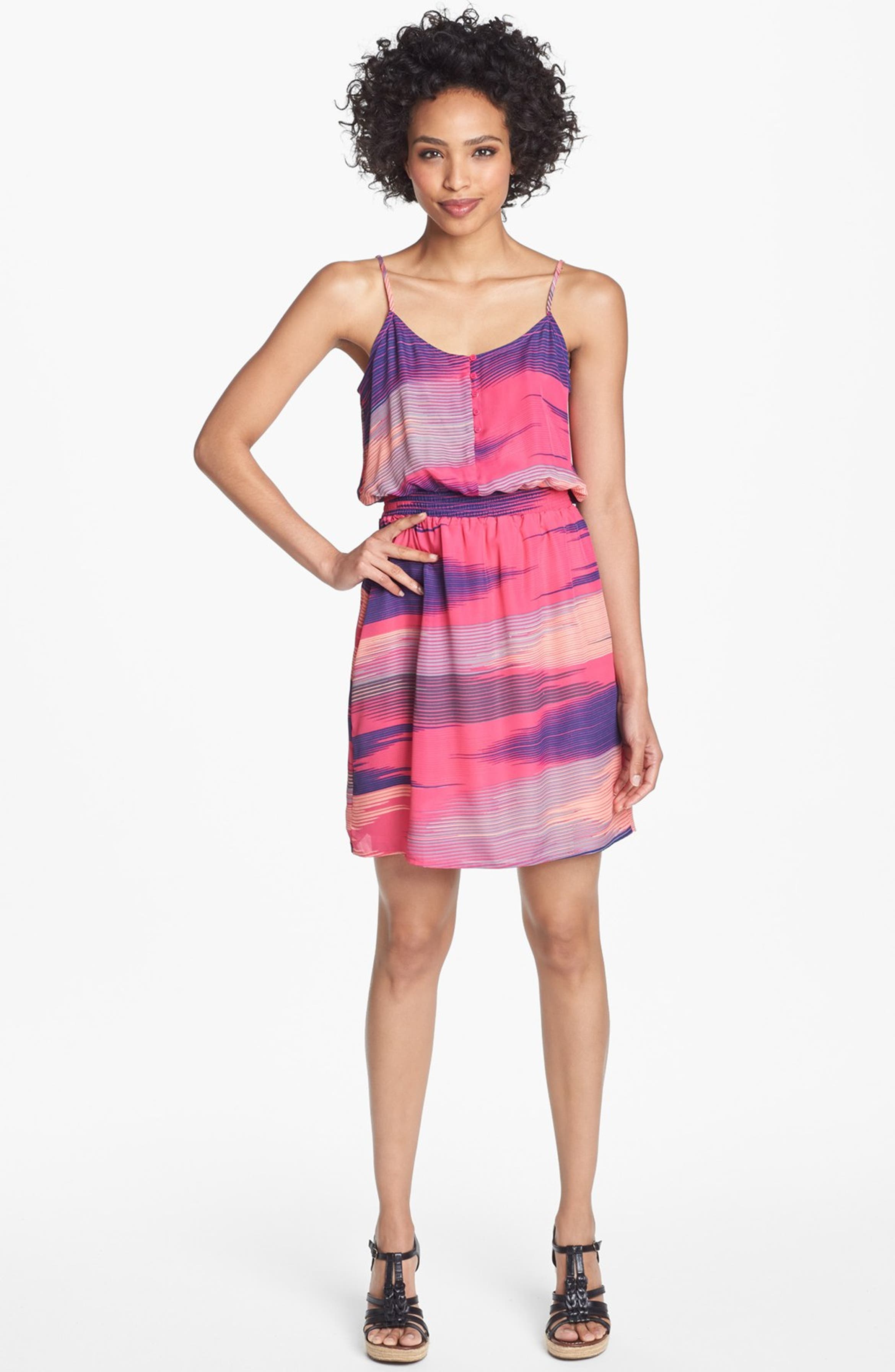 Collective Concepts Print Blouson Dress | Nordstrom Collective Concepts Print Blouson Dress | Nordstrom