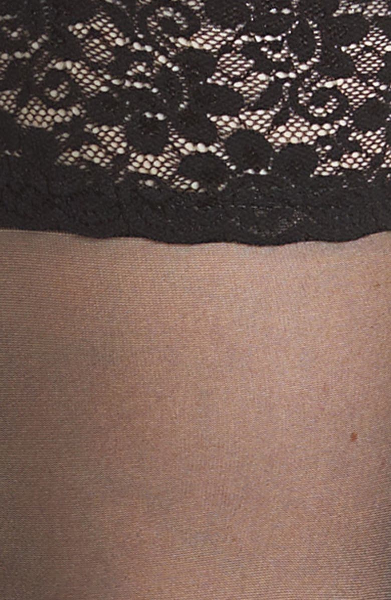 Bluebella Seamed Lace Top Stay Up Stockings Nordstrom