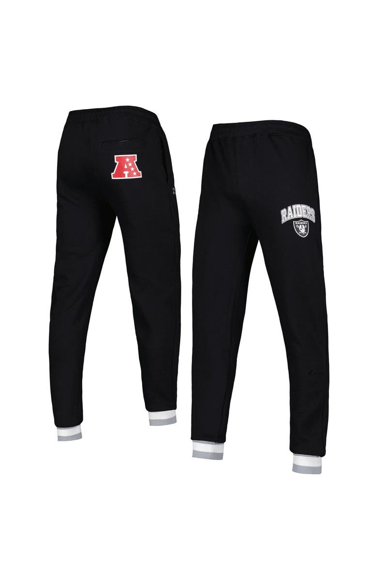 STARTER Men's Starter Black Las Vegas Raiders Blitz Fleece Jogger Pants ...