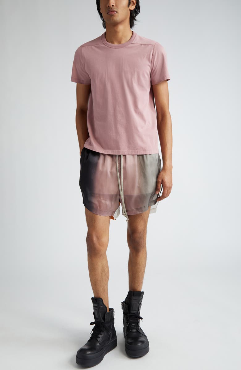 Rick Owens Drawstring Step Hem Boxer Shorts | Nordstrom