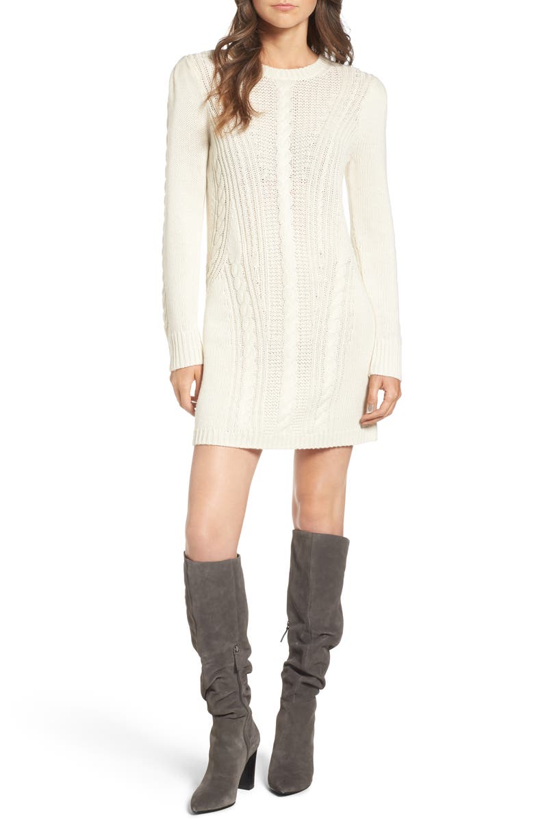 Treasure And Bond X Something Navy Sweater Dress Nordstrom