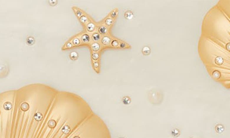 Kate Spade What The Shell Ocean Scene Resin Frame Clutch In Ivory Multi ...