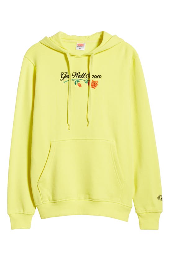 Petals And Peacocks Gender Inclusive Get Well Soon Embroidered Hoodie ...