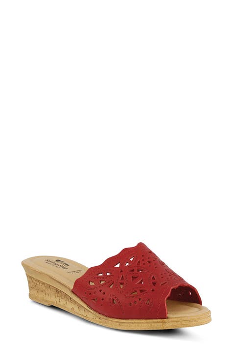 Women's Red Wedge Sandals | Nordstrom