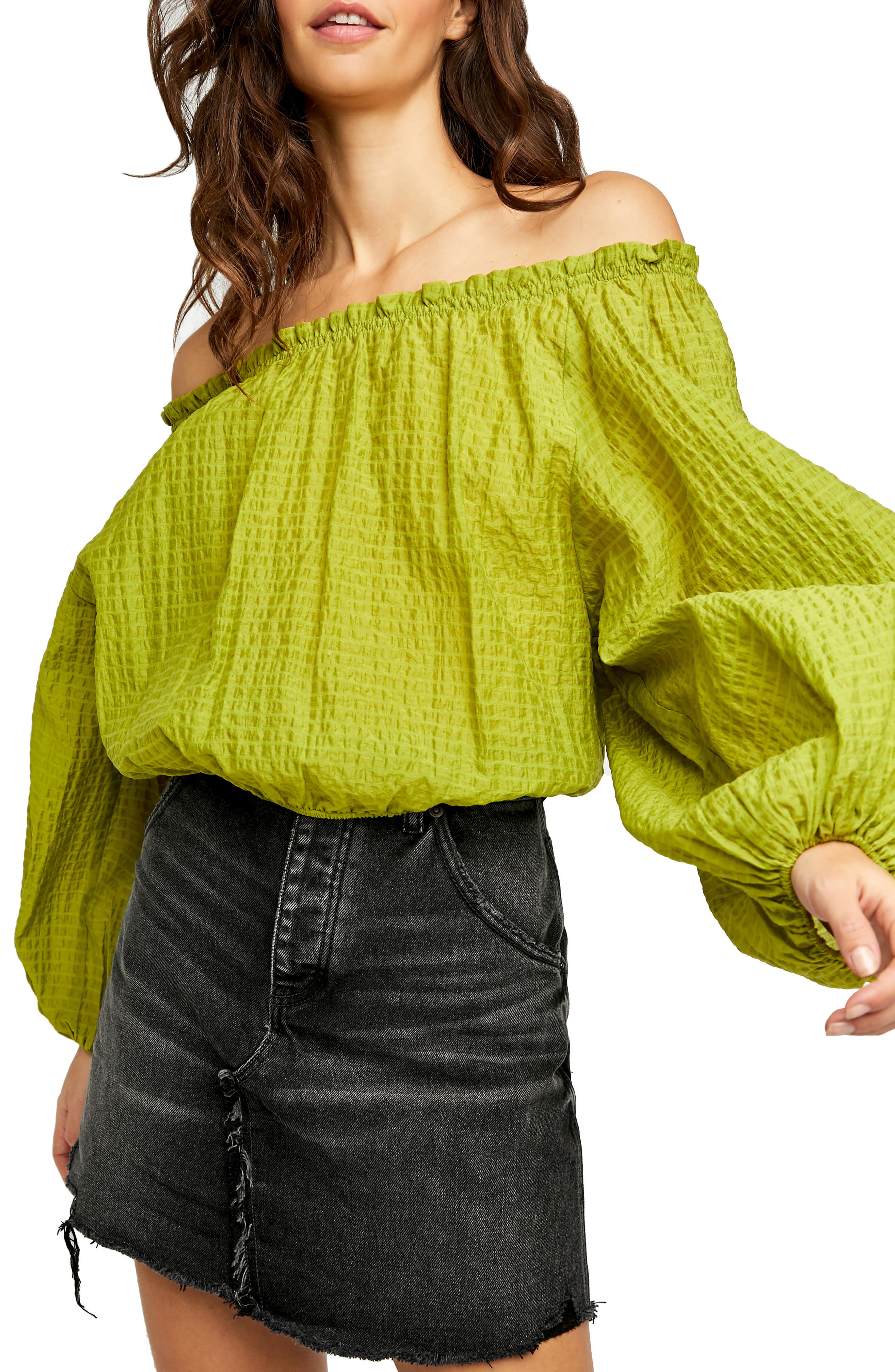 Free People Alicia Off the Shoulder Top | Nordstrom
