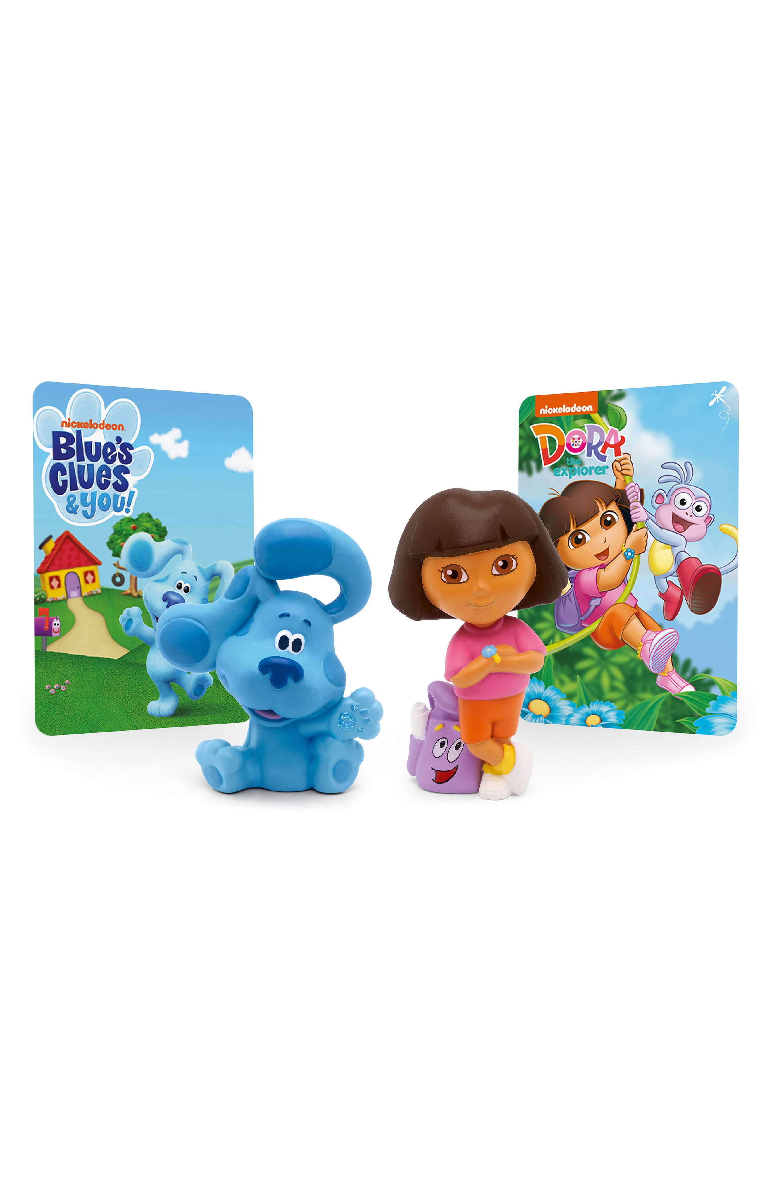 tonies Nickelodeon Blue's Clues & Dora Tonie Audio Character Bundle ...