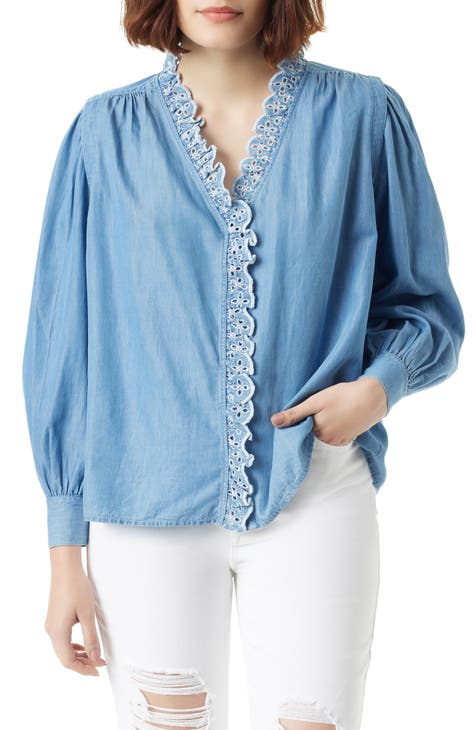 Women's Chambray Tops | Nordstrom Rack
