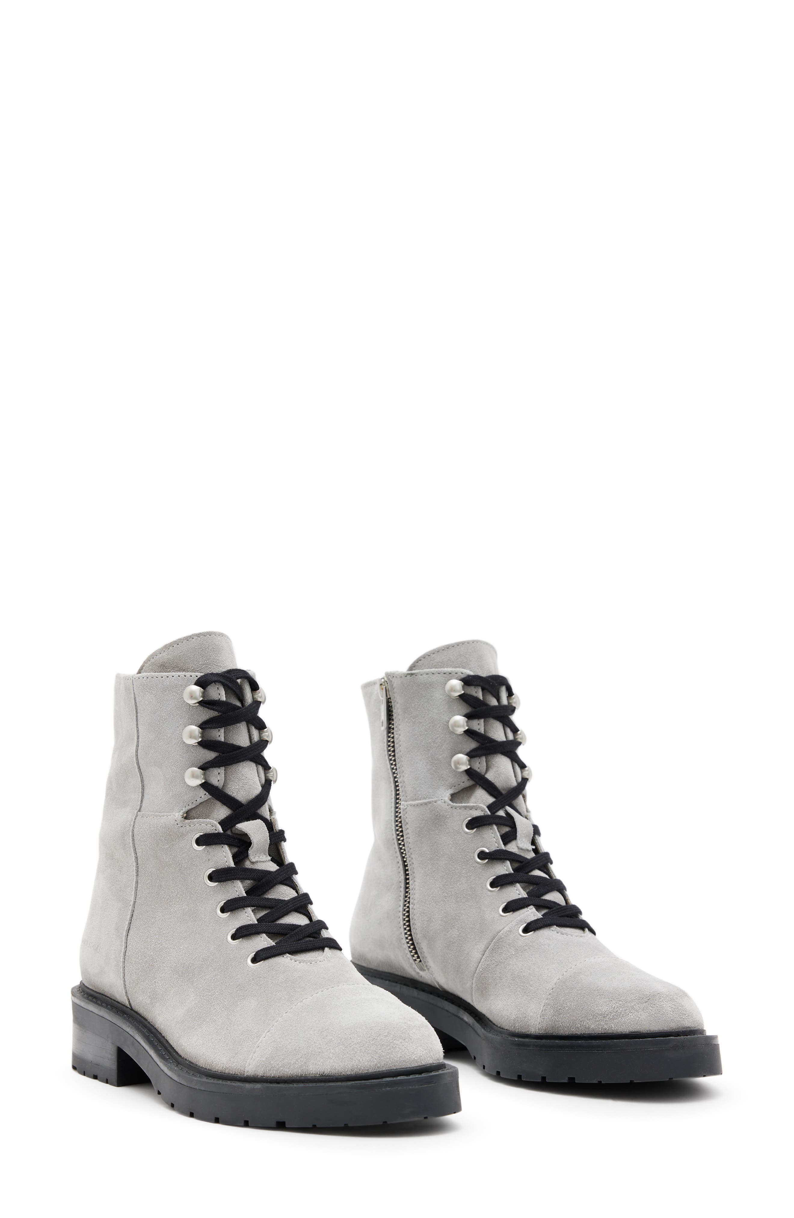 AllSaints Dusty Lugg Sole Boots (Women) | Nordstrom