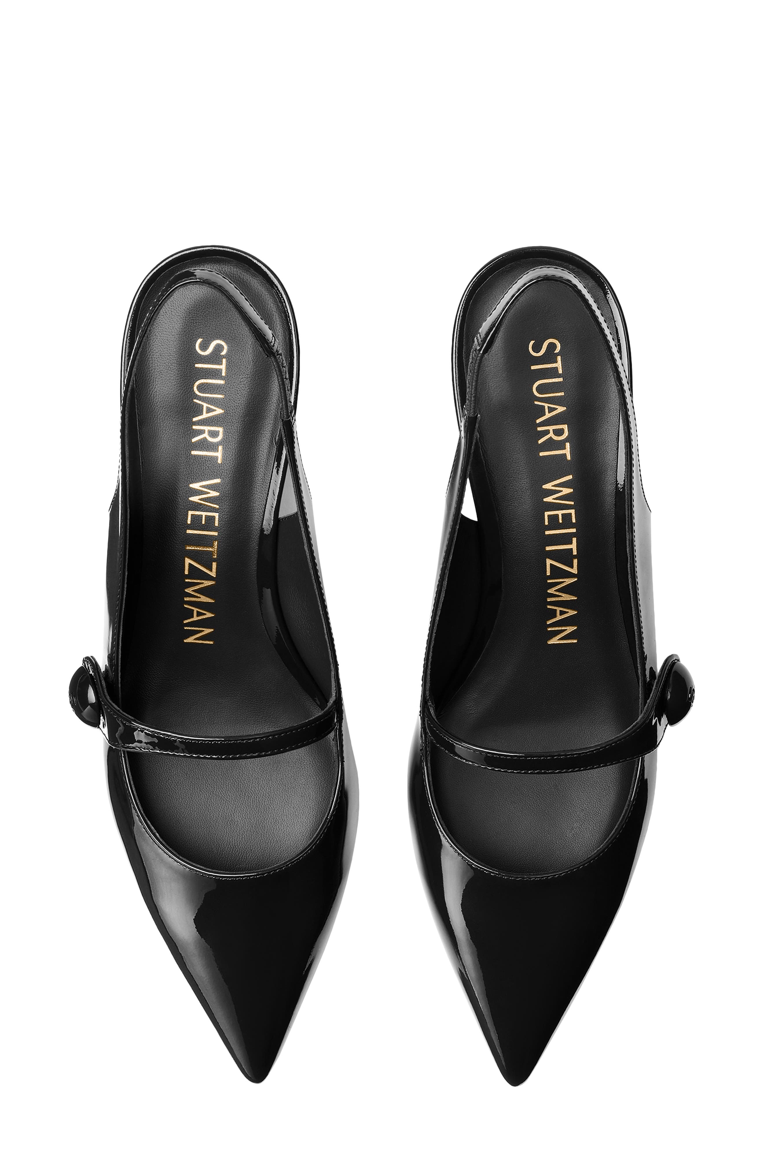 Stuart Weitzman Pointed Toe Slingback Pump (Women) | Nordstrom
