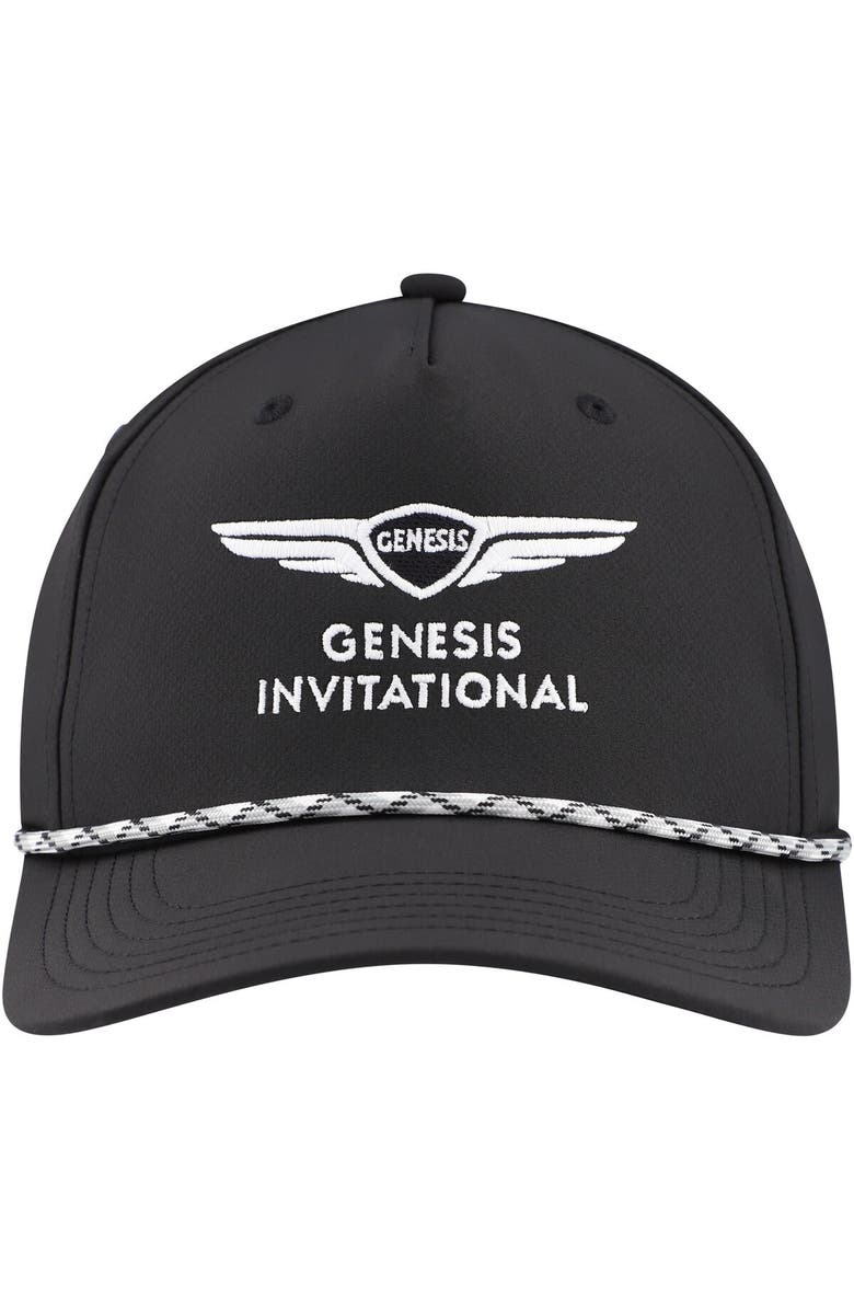 AHEAD Men's Ahead Black Genesis Invitational Alto Rope Tech Adjustable ...