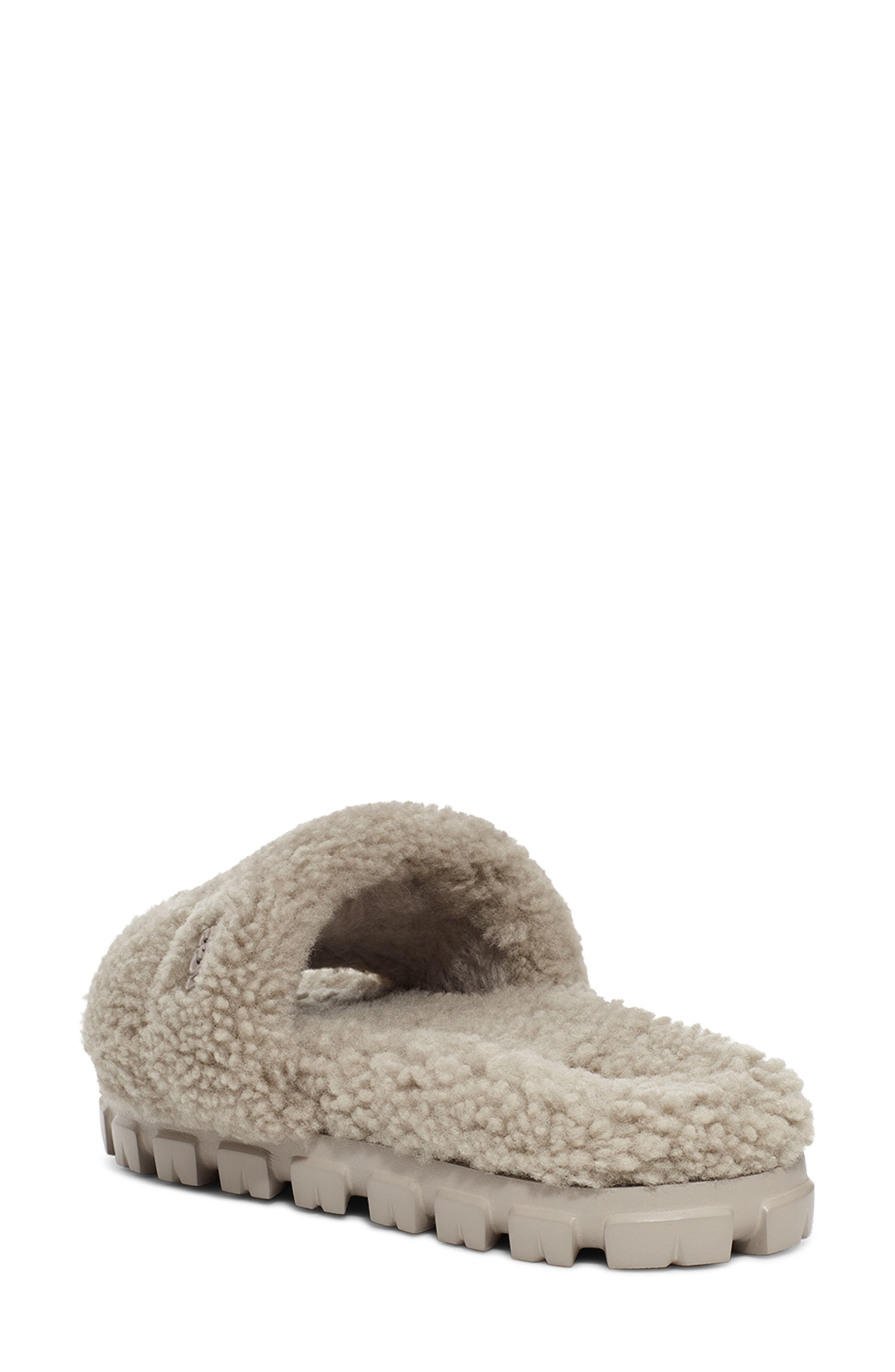 UGG® Cozetta Curly Genuine Shearling Slide Slipper (Women) | Nordstrom