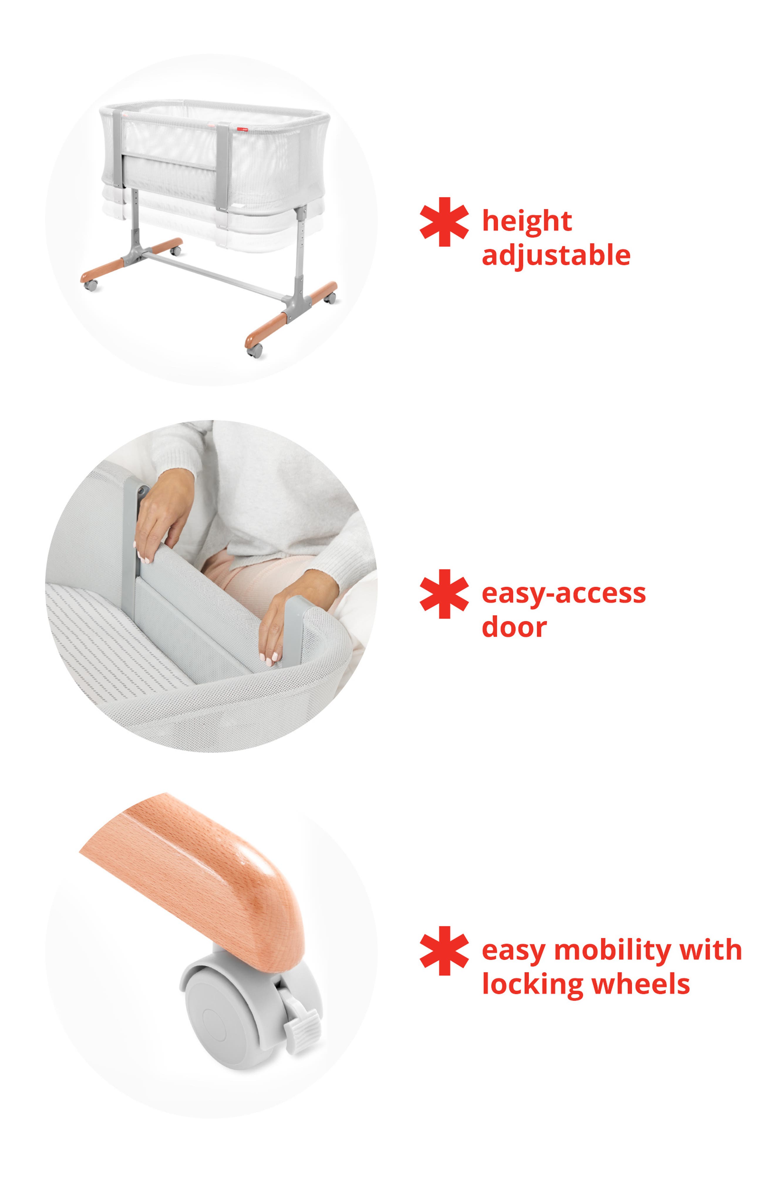 Skip Hop Cozy Up 2-in-1 Bedside Sleeper & Bassinet | Nordstrom