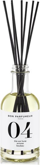 Bon Parfumeur 04 Smoked Black Tea, Mugwort & Birch Reed Diffuser ...