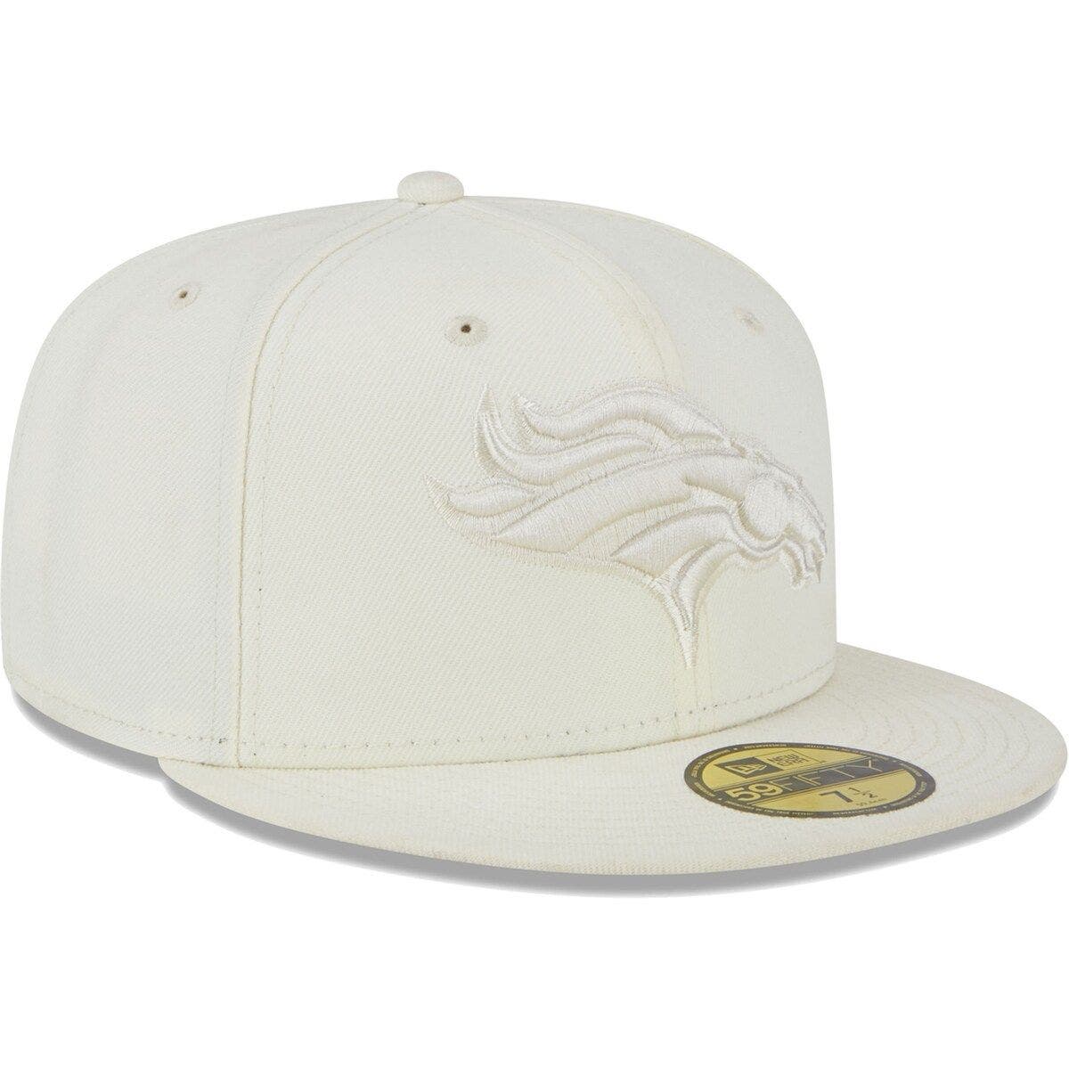 New Era Men's New Era Cream Denver Broncos Color Pack 59FIFTY Fitted ...