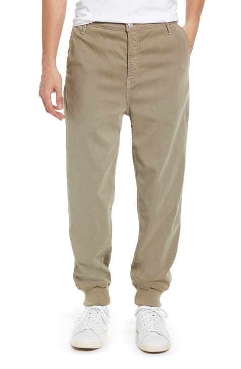 Men's Beige Joggers & Sweatpants