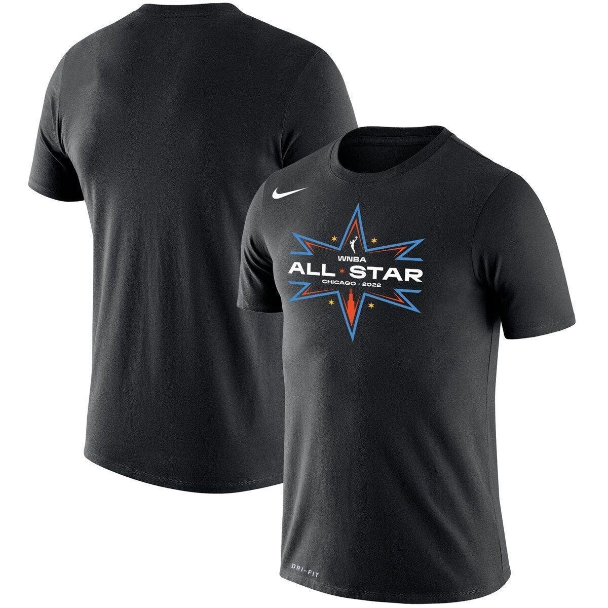 Nike Men's Nike Black 2022 WNBA All-Star Game Logo Legend Performance T ...