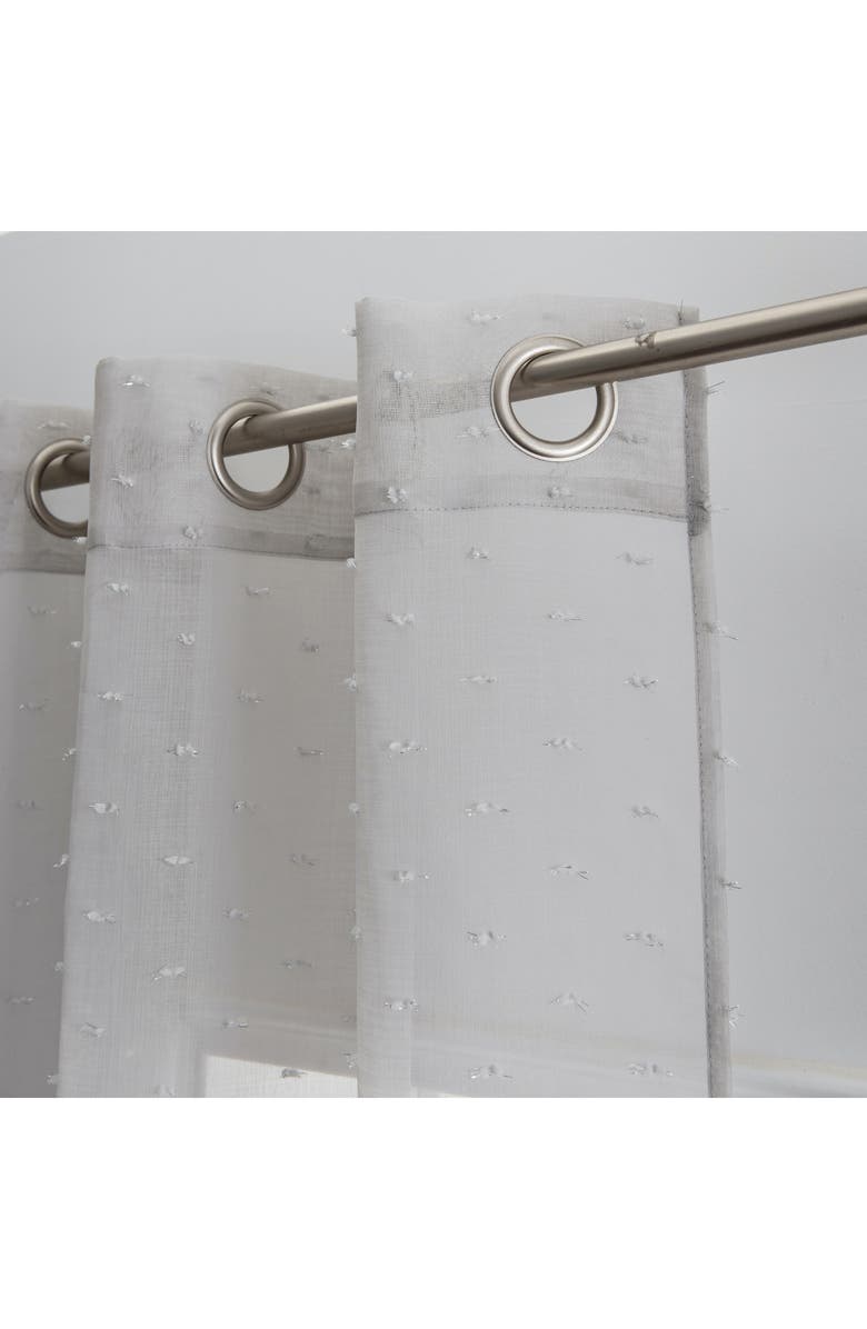 DAINTY HOME Ribbons Set of 2 Sheer Panel Curtains | Nordstromrack