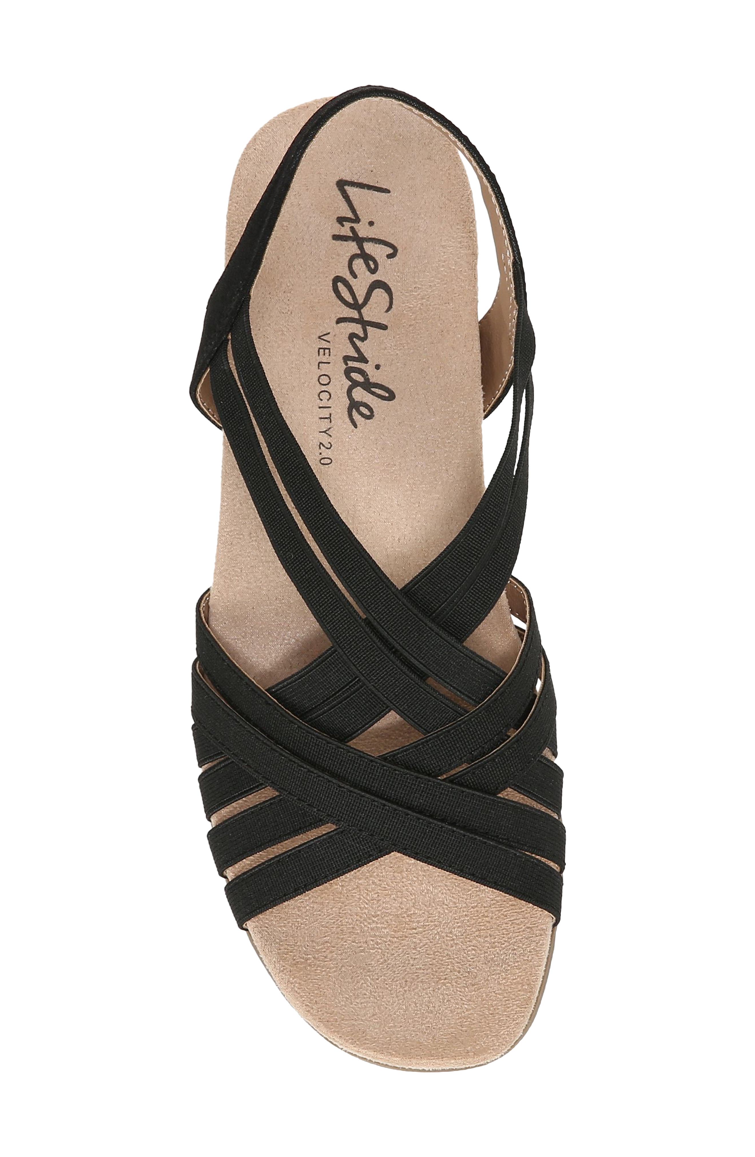 LifeStride Stellar Strappy Wedge Sandal (Women) | Nordstrom