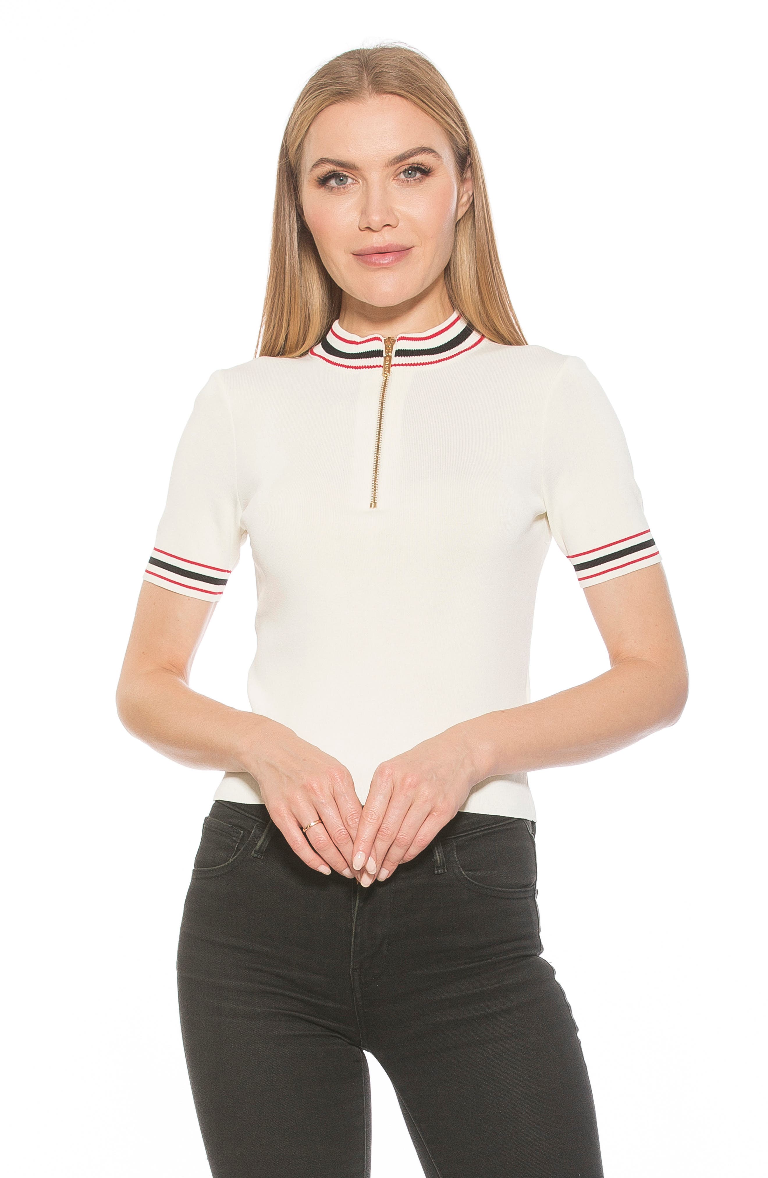 Alexia Admor Phoebe Short Sleeve Turtle Neck Sweater | Nordstromrack