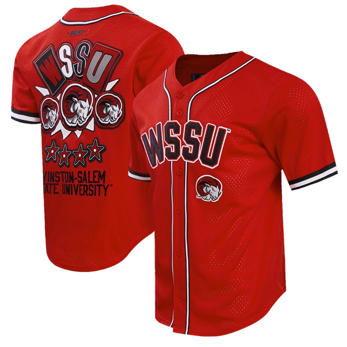 PRO STANDARD Men's Pro Standard Red Winston-Salem State Rams Homecoming ...