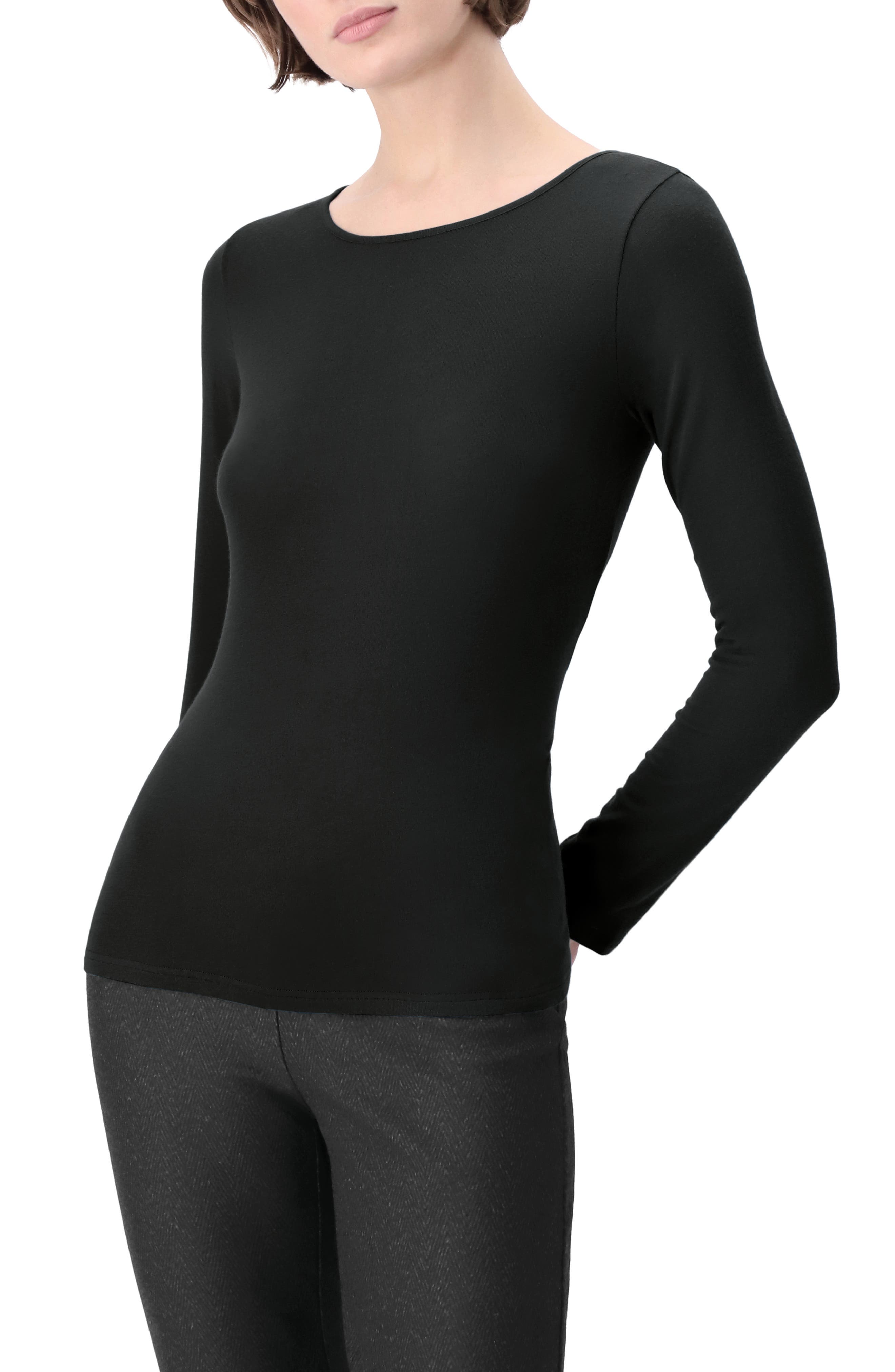 Oroblu Perfect Line Modal & Cashmere Blend T-Shirt | Nordstrom