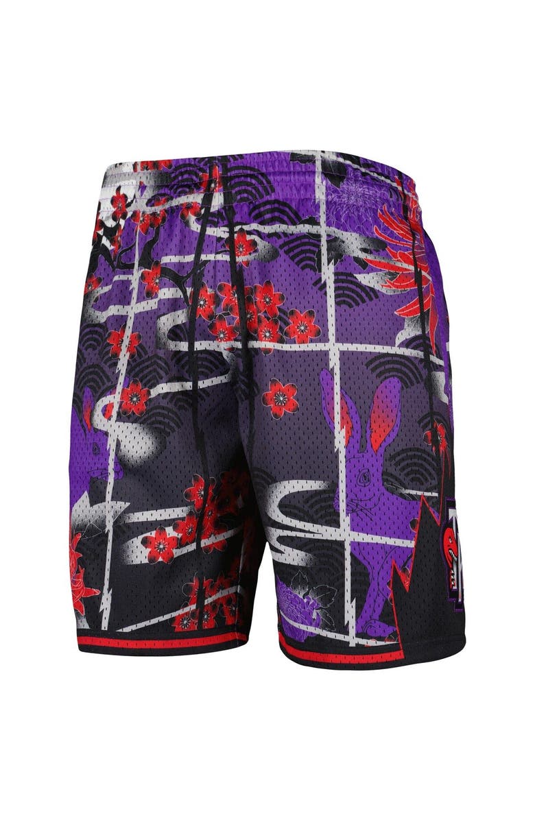 Mitchell And Ness Mens Mitchell And Ness Purple Toronto Raptors Lunar New