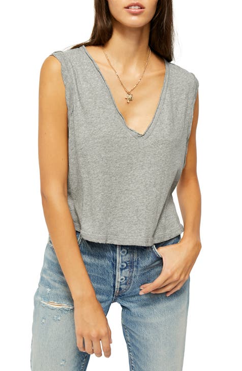 Women's Grey Tops | Nordstrom