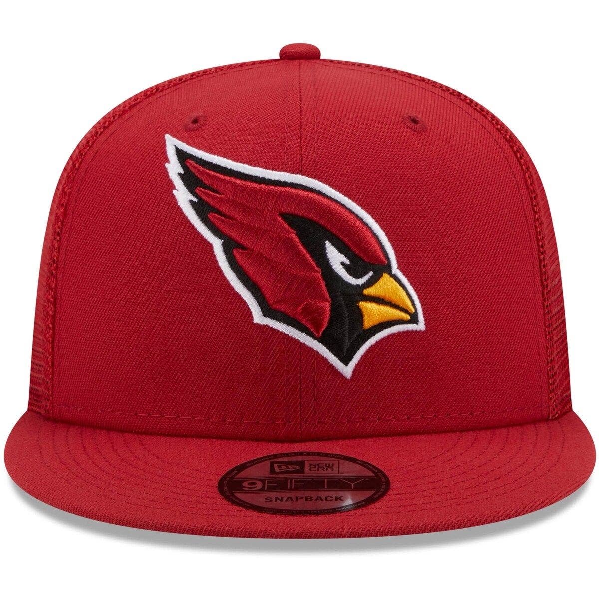 New Era Men's New Era Cardinal Arizona Cardinals Classic Trucker 9FIFTY ...