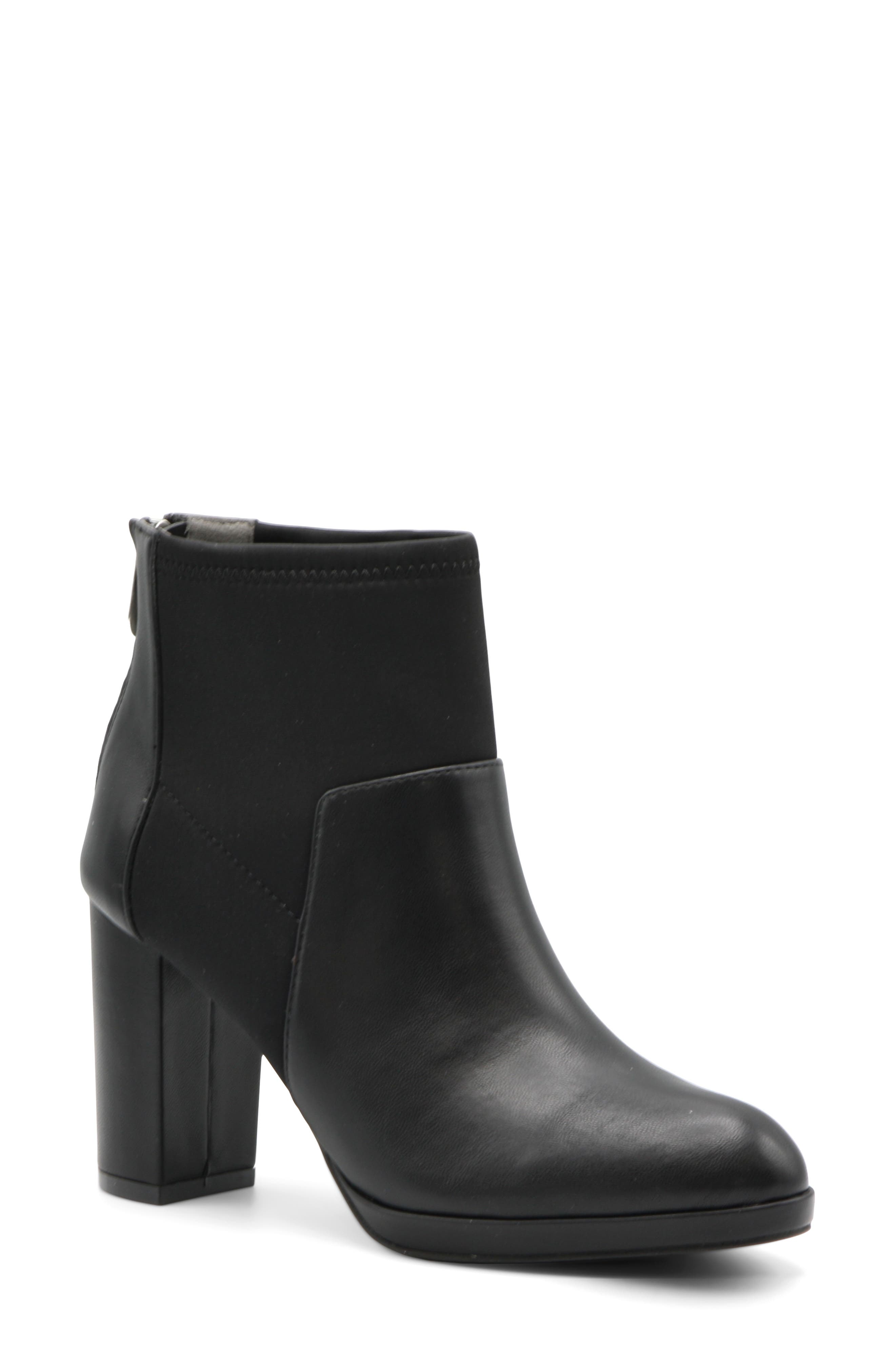 Adrienne Vittadini Rudd Block Heel Bootie (Women) | Nordstromrack
